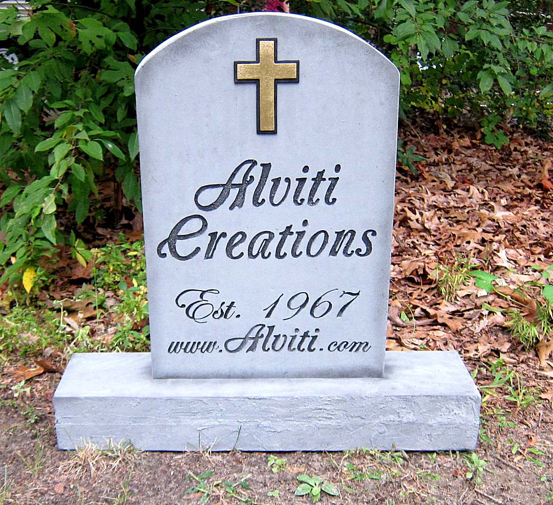 Cemetery Haunts Tombstone Props